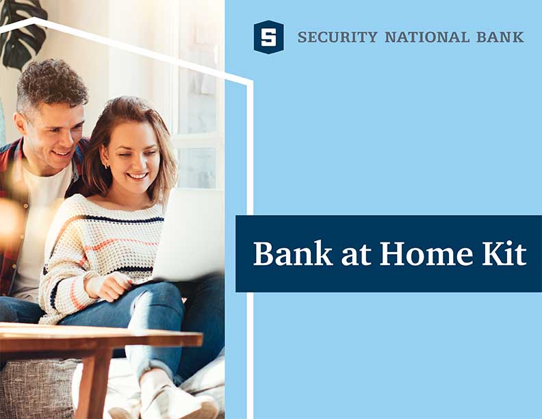 Bank at Home Kit - Security National Bank of South Dakota